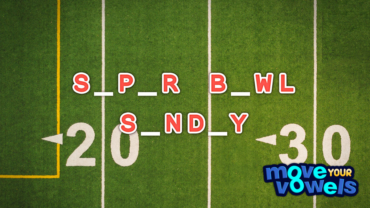 Free Game - Move Your Vowels Mini - Move it or Lose it!