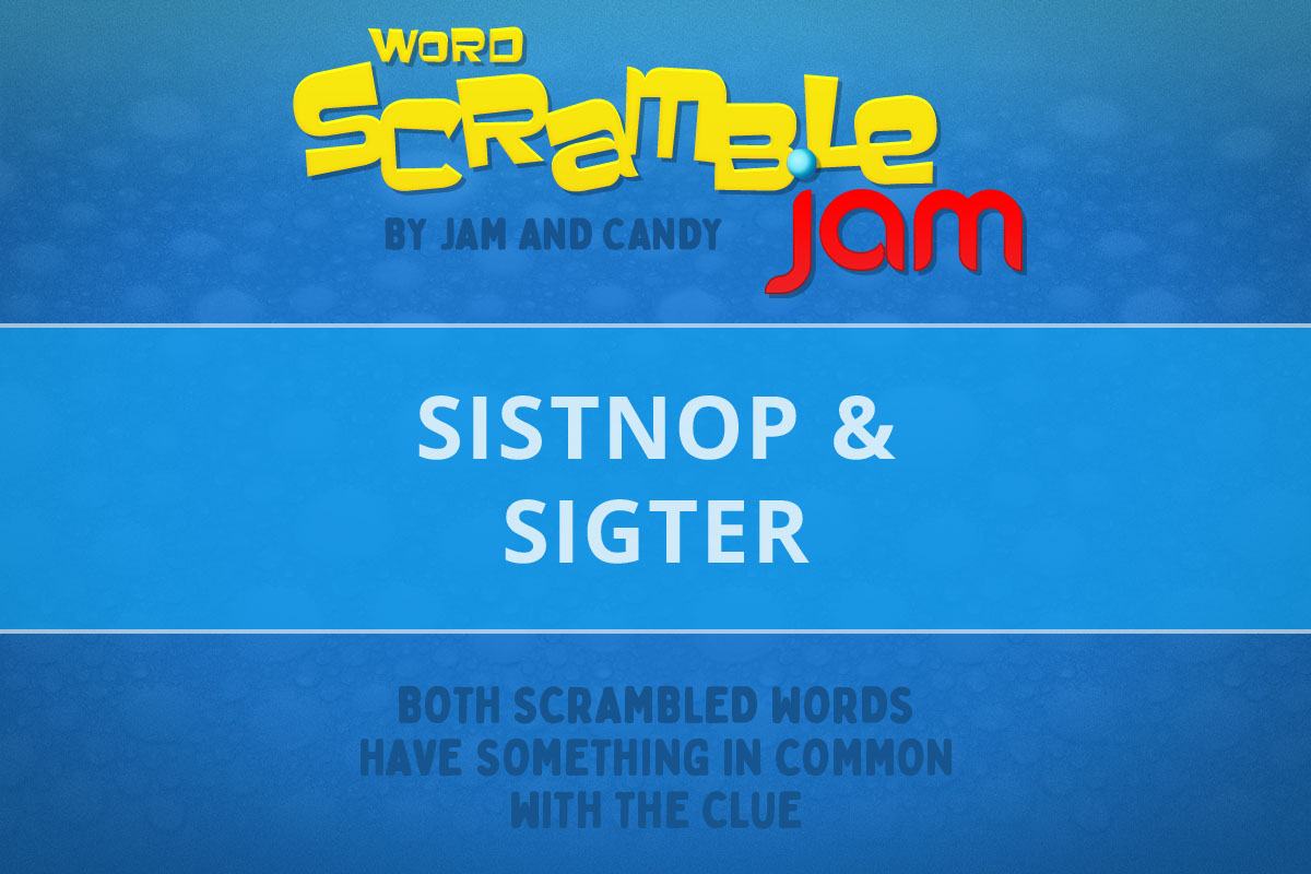 Daily Scrambled Word Puzzle - TODAY'S CLUE: DETROIT